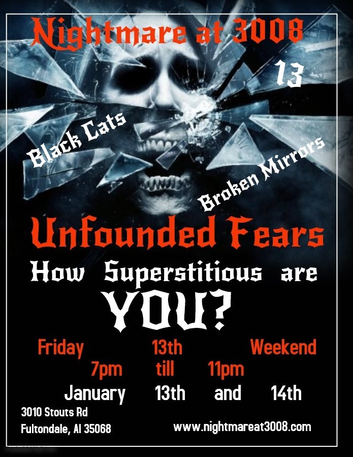 Unfounded Fears: Celebrate Friday the 13th at Nightmare at 3008!